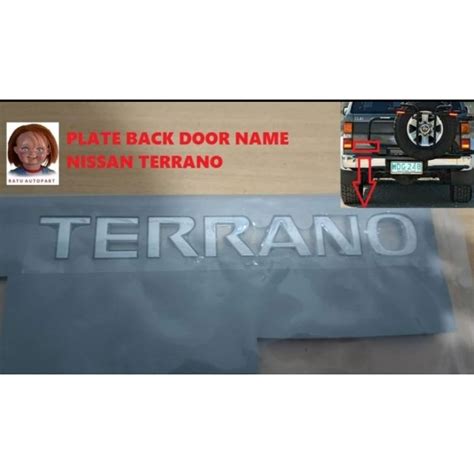 Jual Emblem Pintu Bagasi Belakang Nissan Terrano Shopee Indonesia
