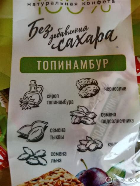 Отзыв о Конфеты неглазированные МОК-производство "С топинамбуром" | Без ...