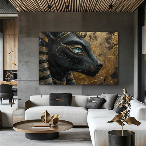 Portrait Of Bastet Lienzosart