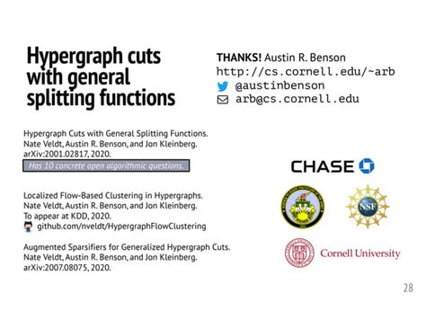 Hypergraph Cuts With General Splitting Functions Jmm Ppt