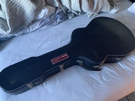 Calton Dreadnaught Guitar Case 2000s Dark Gray Reverb