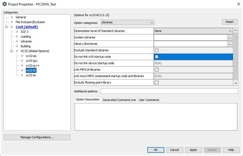 Using Mplab X Ide And Xc32 Compilers With Mikrobootloader Optolab
