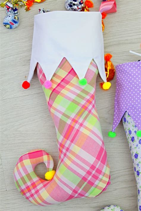 Elf Stocking Pattern Fun And Adorable Christmas Decor