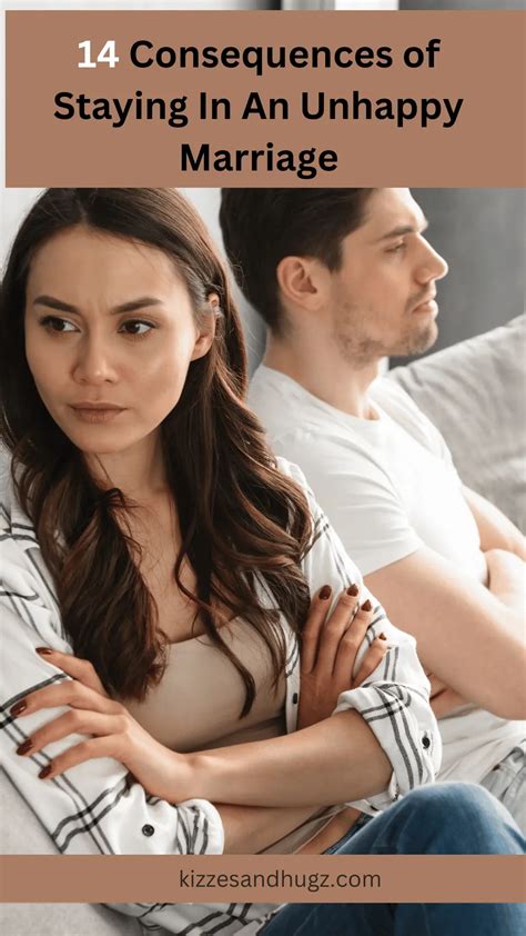 14 Consequences Of Staying In An Unhappy Marriage Kizzes And Hugz