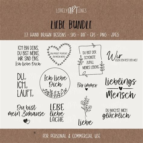 Love Svg Bundle Plotter Files Love For Cricut Love Quotes Etsy