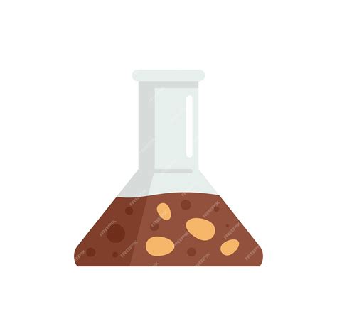 Premium Vector Seed Farm Flask Icon Flat Illustration Of Seed Farm
