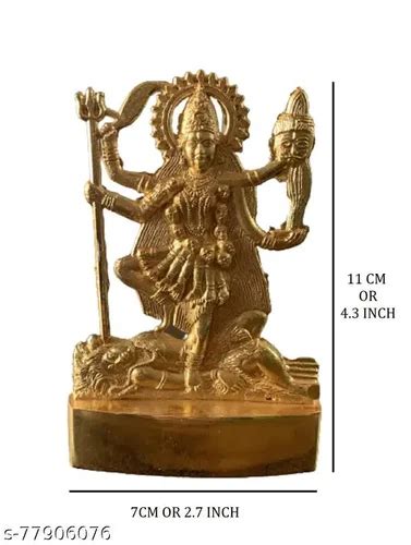Goddess Kali Mata Beautiful Statueidolmurti Decorative Showpiece 11