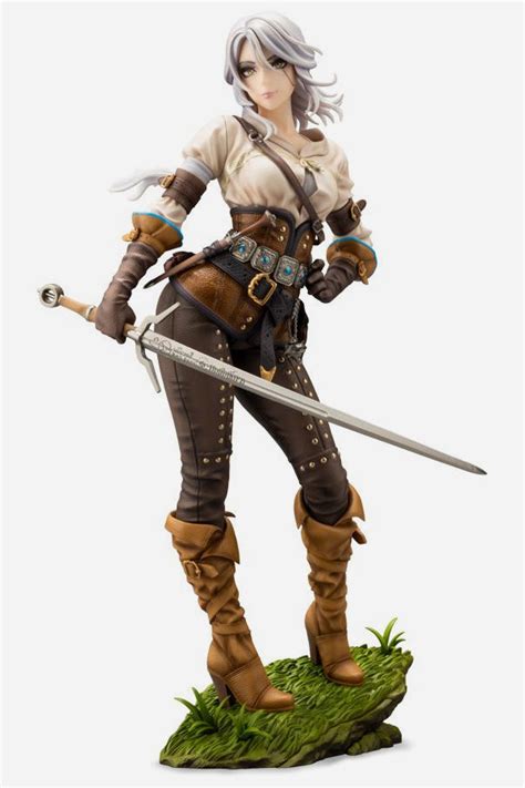 The Witcher Ciri Bishoujo Statue Cd Projekt Red Gear Store Eu