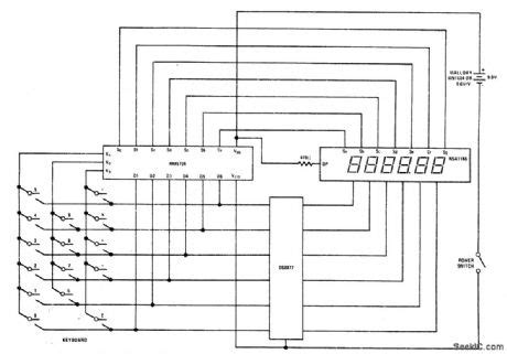 6 DIGIT FOUR FUNCTION Basic Circuit Circuit Diagram SeekIC Com