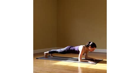 Dolphin Plank Muscle Burning Yoga Poses Popsugar Fitness Photo 5