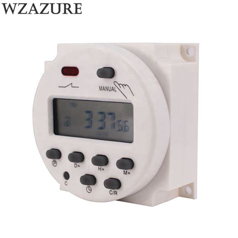 cn101a 12v dc programmable dimmer digital timer switch weekly timer and timer