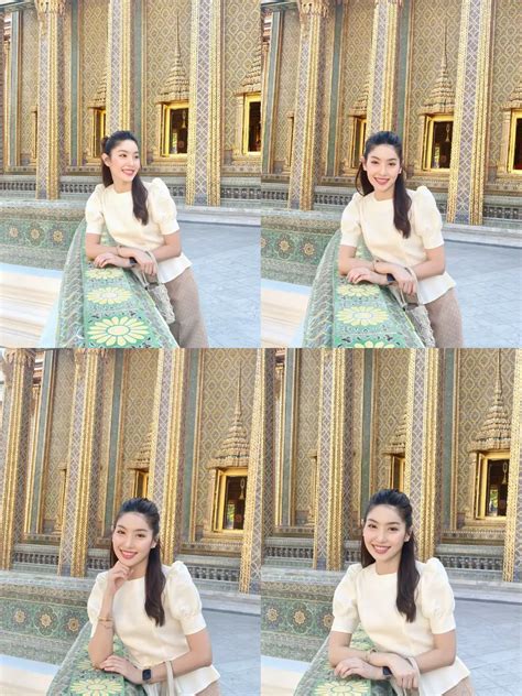 👗👜ใส่ชุดผ้าไหมไทยไปวัด ให้ดูไม่เป็นคุณน้า แกลเลอรีที่โพสต์โดย