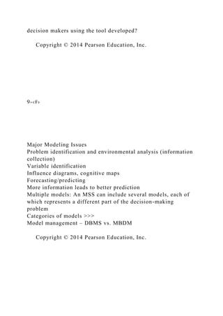 Chapter 9Model Based Decision Making Optimization And Multi Docx