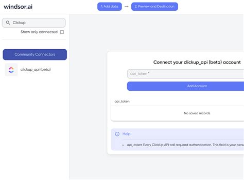 Clickup Api Connector • Integrate And Import Data
