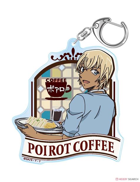 名探偵コナン 喫茶ポアロシリーズ アクリルキーホルダー 2023 B 安室透 キャラクターグッズ 商品画像1