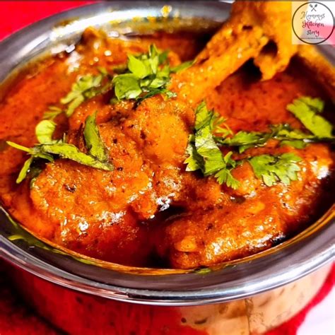 Chicken Curry Restaurant Style Chicken Masala Mommyskitchenstory