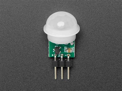 Breadboard Friendly Mini PIR Motion Sensor With 3 Pin Header ID 4871