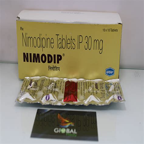 Nimodip 30 Mg General Medicines At Best Price In Bhopal Global Medy