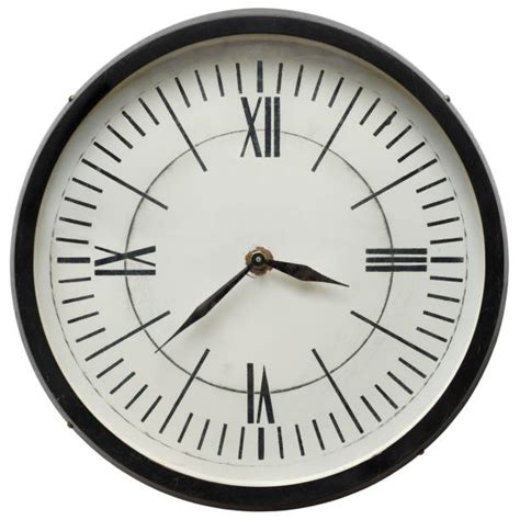 Circle Shaped Objects Clock