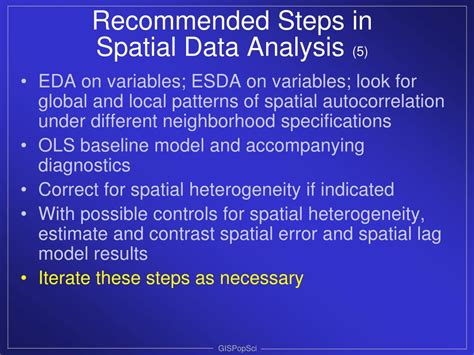 PPT Advanced Spatial Analysis Spatial Regression Modeling PowerPoint Presentation ID