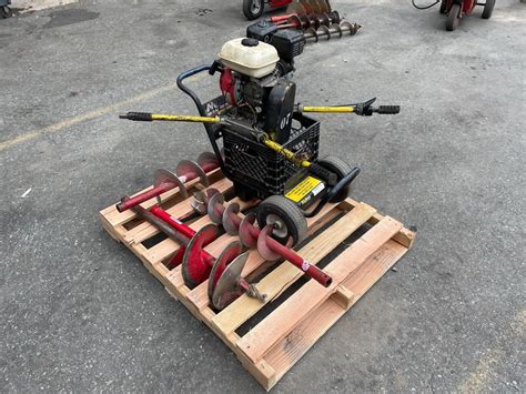 Ground Hog Earth Drill 2 Person Auger Bigiron Auctions