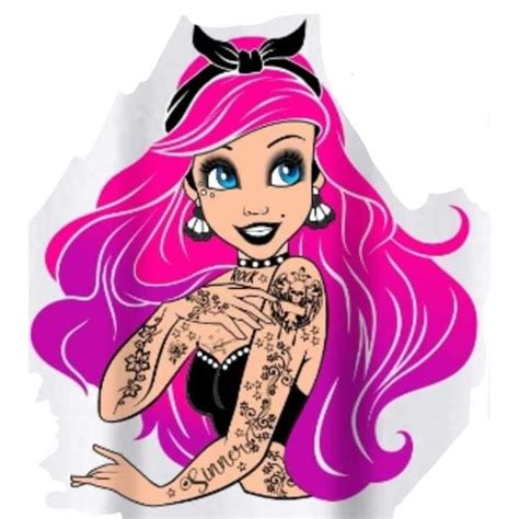 Pin By Ash On Artsy 🌈🎨🖌️🖍️ Disney Princess Tattoo Goth Disney Goth