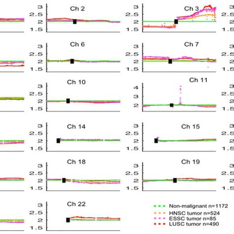 Comparison Of Cnv Patterns Between Luad And Lusc Tumors For Each