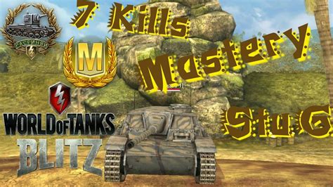 Wot Blitz Kills Stug Mastery Gameplay Youtube