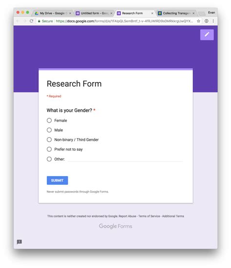 Customizable Other Option In Google Forms