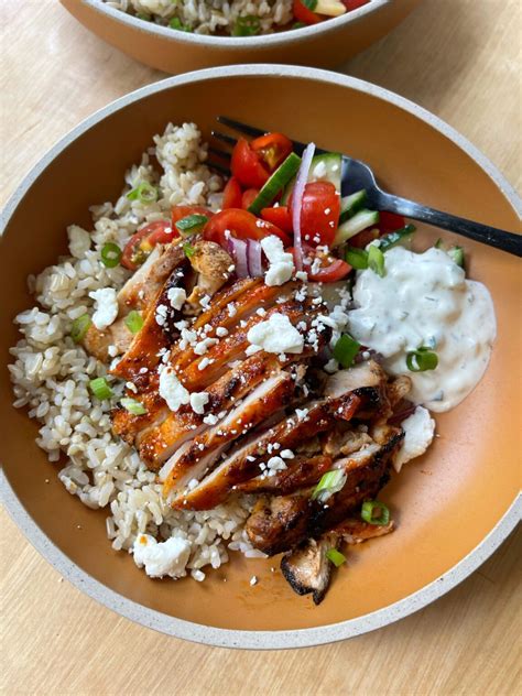 Copycat Chipotle Chicken Burrito Bowls