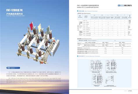 Indoor High Voltage Fused Load Break Switch 12KV 50 HZ FN5 12 Series