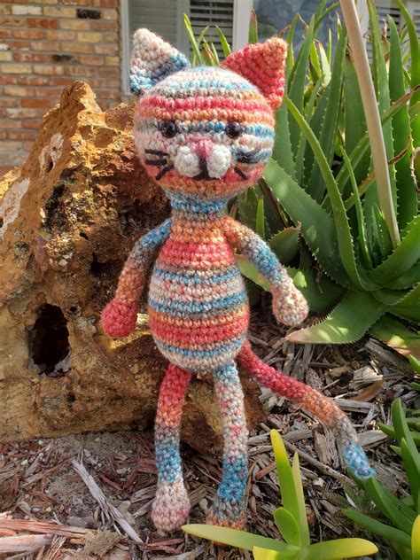 Sunny The Cat Crochet Pattern Pdf Etsy