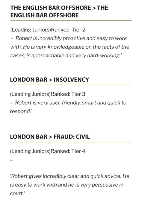 Legal500 Robert Amey