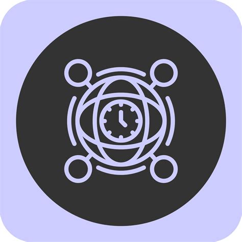 Time Zone Linear Round Icon 39531763 Vector Art At Vecteezy