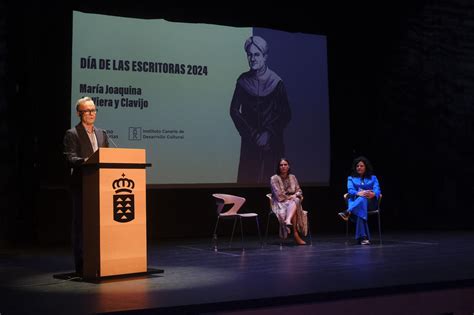 FOTOS CULTURA CANARIAS Homenaje a María Joaquina de Viera y Clavijo en el Día de las