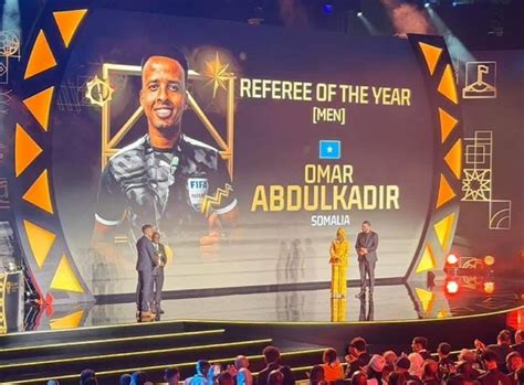Somali Referee Omar Abdulkadir Artan Named Cafs Best Male Referee For