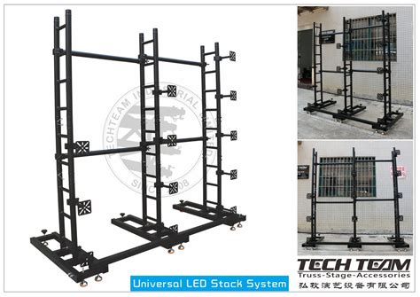 Outdoor Indoor Safety Ground Support Stand Set Universal Led Wall