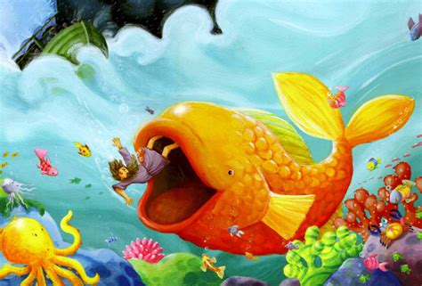 Jonah And The Whale Clipart