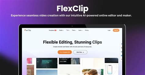 Flexclip Ai Video Editing Tool For Creators And Marketers