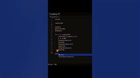 How To Craft Stunning Visuals With Python Turtle Library Python Pythonturtle Shorts Youtube