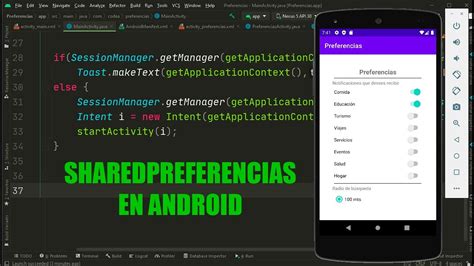 Cómo Programar Sharedpreferences En Android Youtube