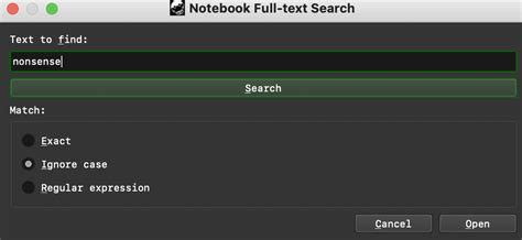 [bug] text after full text search remains highlighted · issue 1440