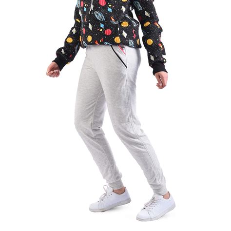 بنطلون رياضي قطن رمادي Maro Online Store