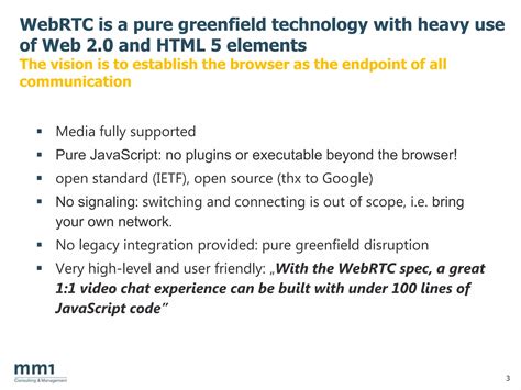 Webrtc An Introduction Ppt
