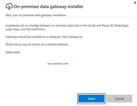 Install And Configure On Premises Data Gateway Personal Mode Sql Bi Tutorials