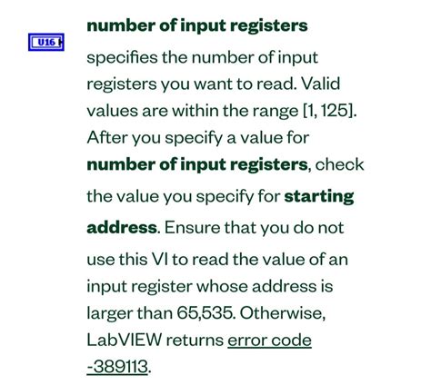 Error389113 When Increasing The Number Of Inputs Above 10 Inputs Ni