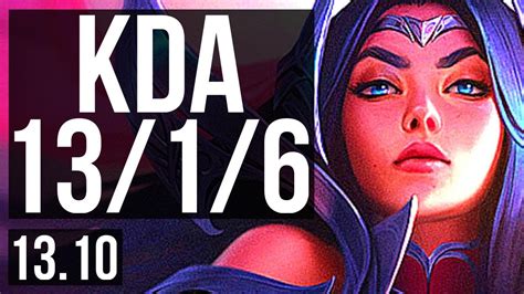 IRELIA Vs NEEKO MID 13 1 6 1100 Games Legendary 1 0M Mastery