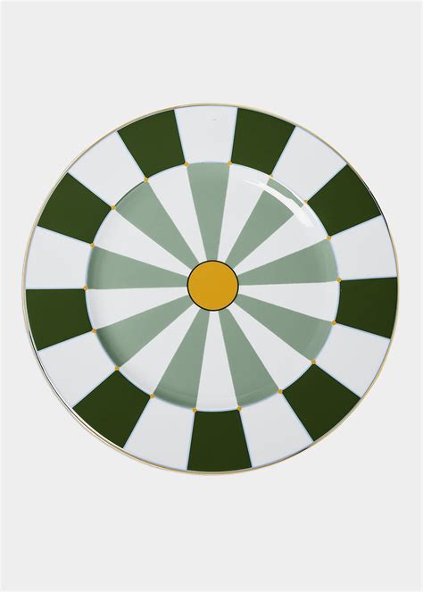 La Doublej Pattern Charger Plate Majolica Charger Plates Art Deco
