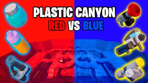 Plastic Canyon Red Vs Blue 4114 4985 5080 By Ridgedg Fortnite