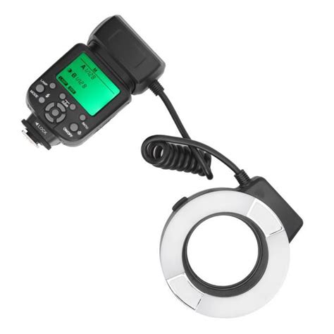 HURRISE Flash d anneau macro TTL TTL Anneau Forme Macro Flash Lumière